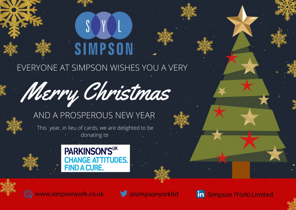 Simpson Christmas Card - SIMPSON (York) Limited